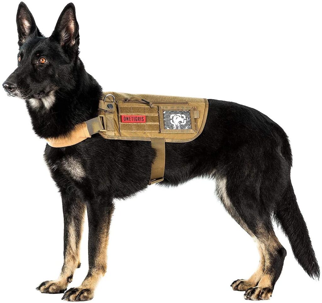 OneTigris Tactical Dog Vest Review – Service Dog Harness for Duty ...